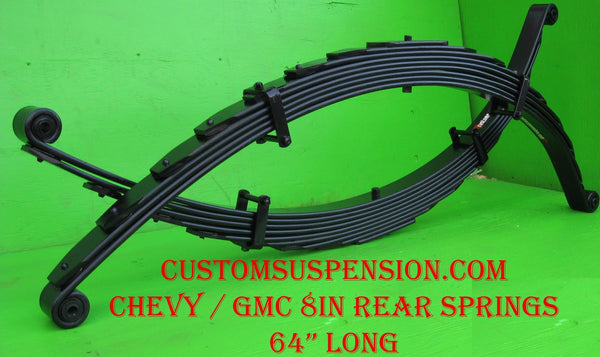 Chevy/GMC 1988-98 1500 & 2500 Custom 08" Rear Lift Spring -Pair ...