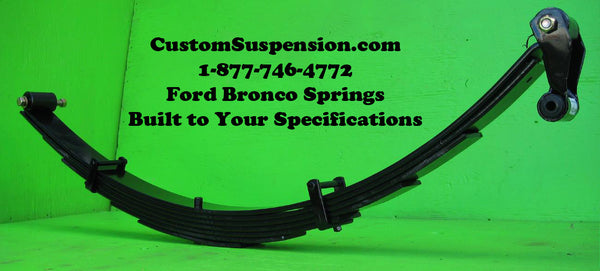 Ford Bronco (80-96) Rear Lift Springs 10" - Pair – Carrier Spring Service.