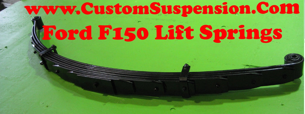 F150 4WD (1997-03) Rear Lift Springs 08" - Pair – Carrier Spring Service.